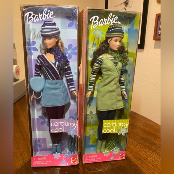 Barbie | Toys | Barbie Corduroy Cool Dolls With Accessories | Poshmark